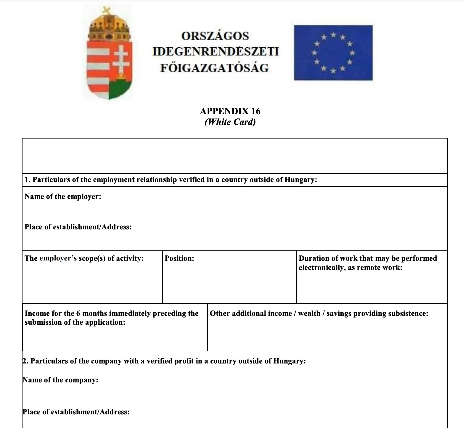 Hungary Digital Nomad Visa in 2026: Updated Hungarian White Card Guide